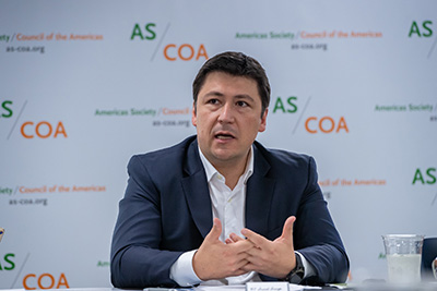 Private Luncheon: Daniel Arango, Colombia's Vice Minister of Business ...