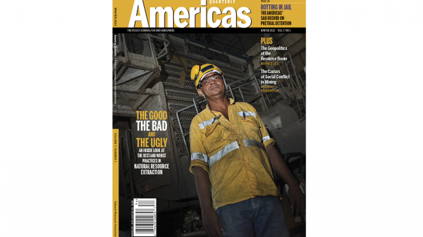 New Americas Quarterly on Natural Resource Extraction Released | AS/COA
