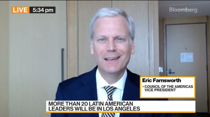 Eric Farnsworth on Bloomberg: The Summit of the Americas | AS/COA