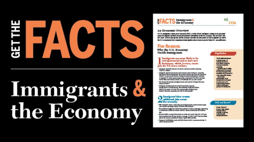 Get the Facts: Immigrants and the Economy - Five Reasons Why the U.S ...