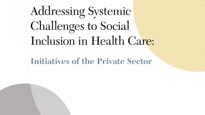 Addressing Systemic Challenges to Social Inclusion in Health Care | AS/COA
