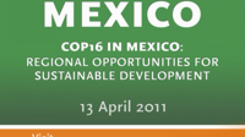 COP16 in Mexico: Regional Opportunities for Sustainable Development ...