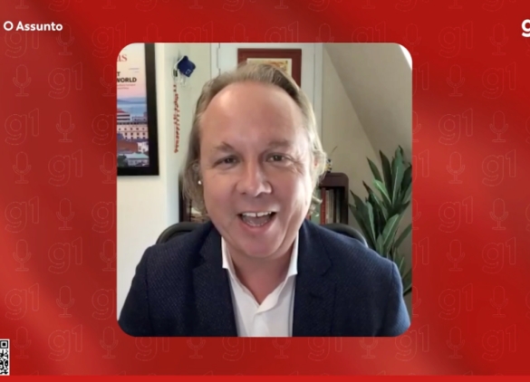 Brian Winter foi entrevistado pelo podcast da Globo sobre a política ...