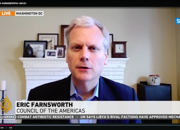Eric Farnsworth on Al Jazeera: Biden's Immigration Policies | AS/COA
