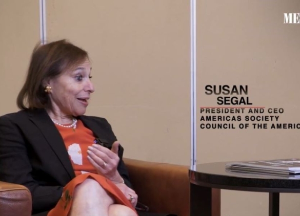 Susan Segal en Revista Mercado: "Una líder que une naciones" | AS/COA