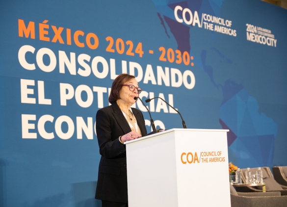 Excélsior destaca discurso de Susan Segal en conferencia de COA en ...