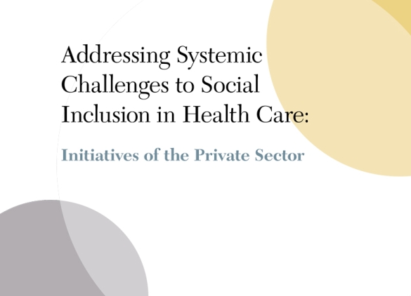 Addressing Systemic Challenges to Social Inclusion in Health Care | AS/COA